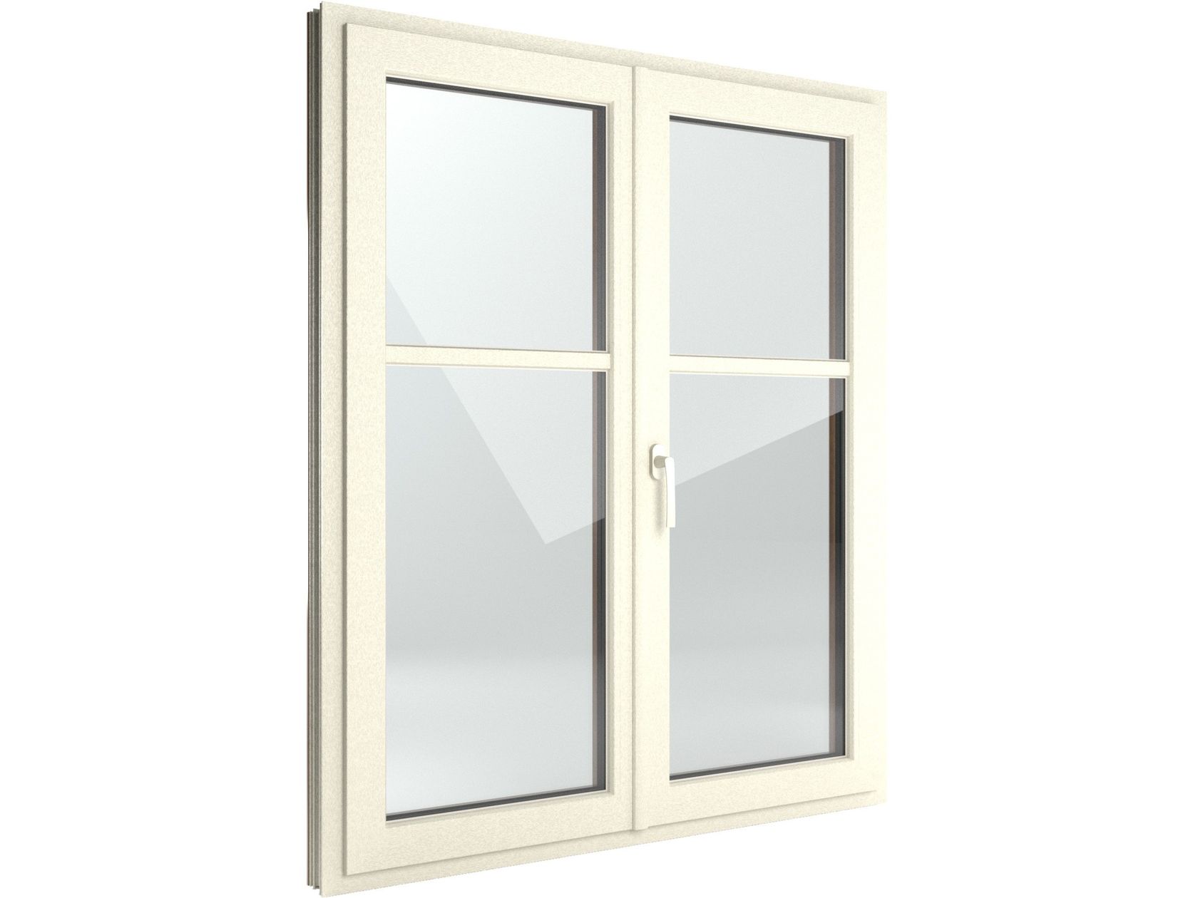 FIN-Window Classic-line Alluminium-PVC Fenêtre à la francaise de ...