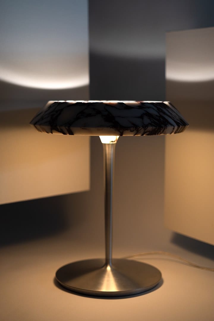 FIORE CALACATTA VIOLA LED marble table lamp By Maami Home | design ...