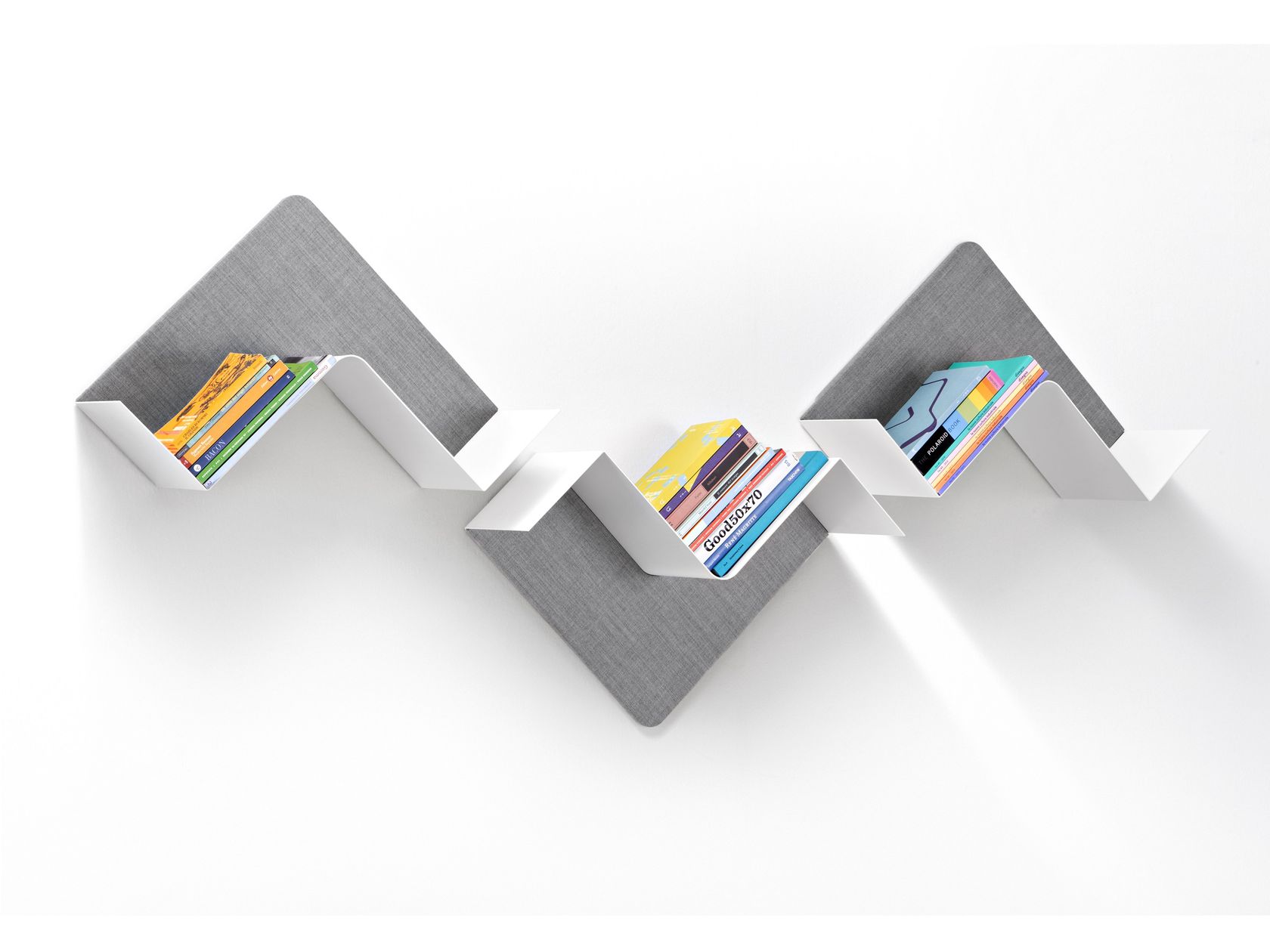 FISHBONE wall shelf By B-LINE