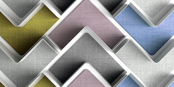 FISHBONE wall shelf By B-LINE