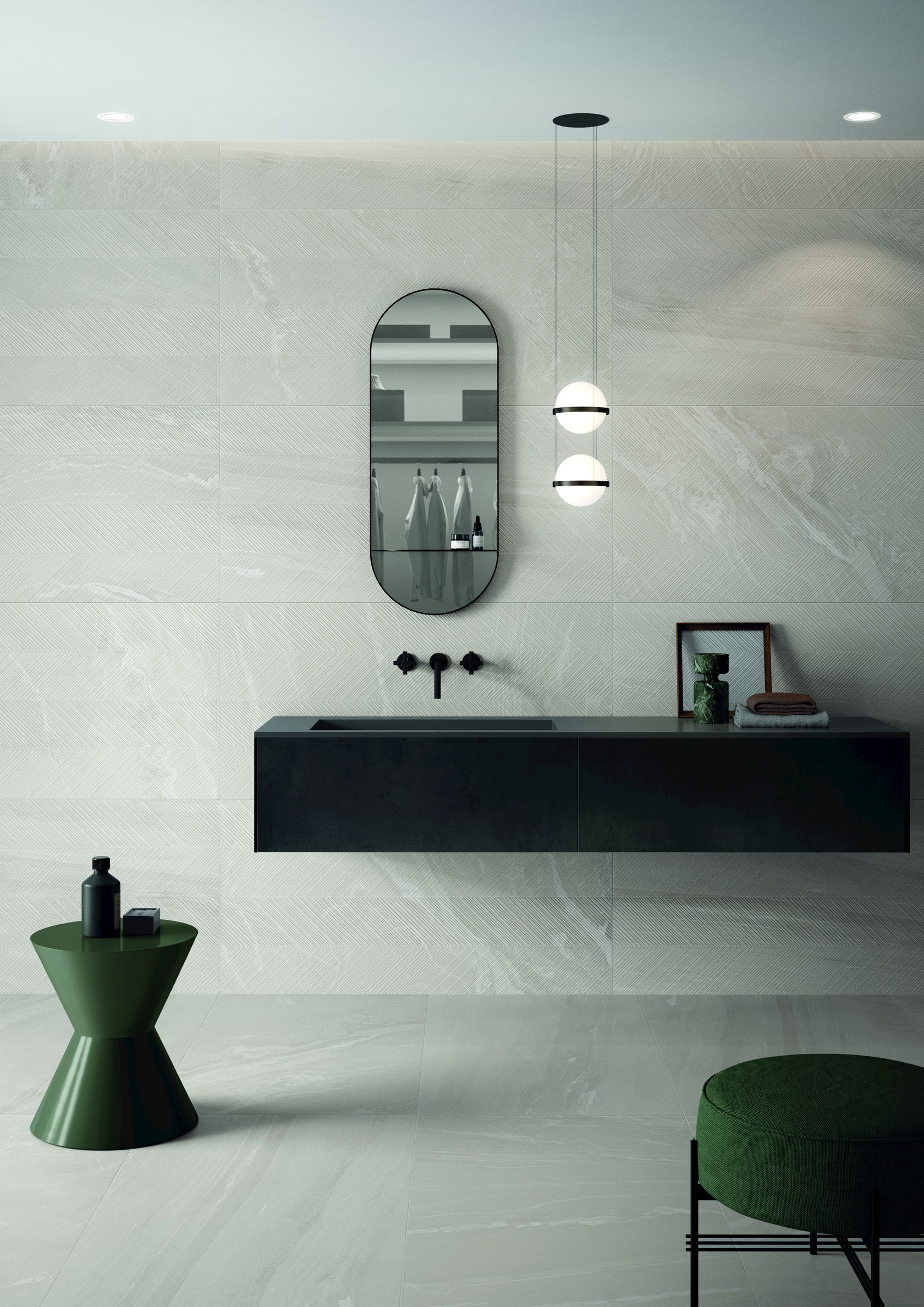 Porcelain stoneware wall/floor tiles with stone effect FJORD ICE Fjord ...