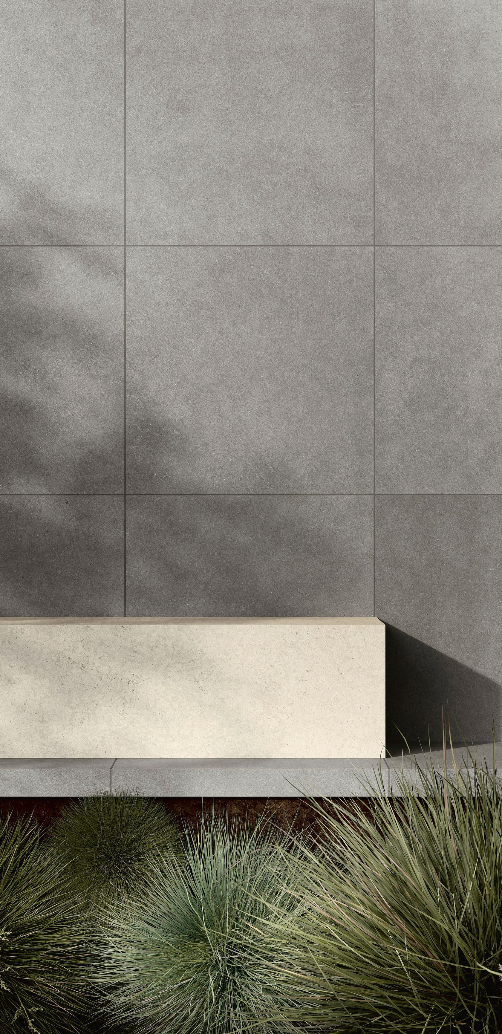 WHITE FJORD Porcelain stoneware wall/floor tiles with stone effect By ...