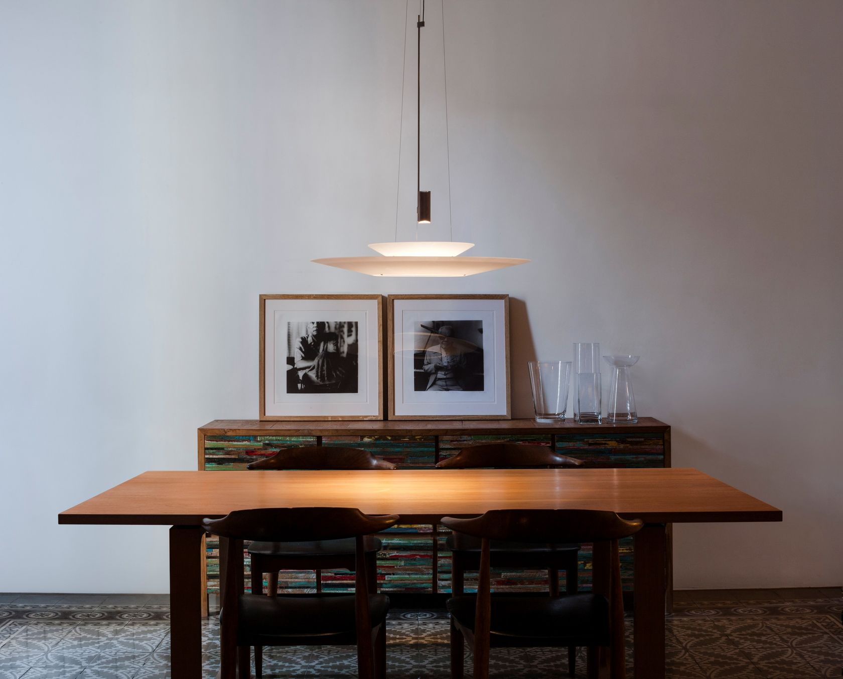 FLAMINGO 1540 LED dimmable pendant lamp By Vibia | design Antoni Arola