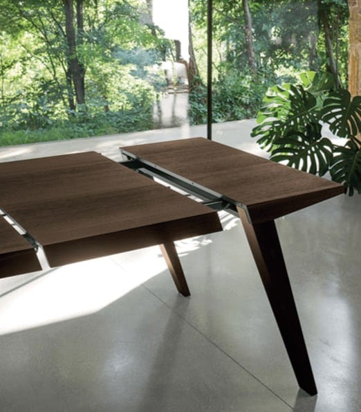 Extending rectangular oak table FLAP Slash Collection By Dall'Agnese ...