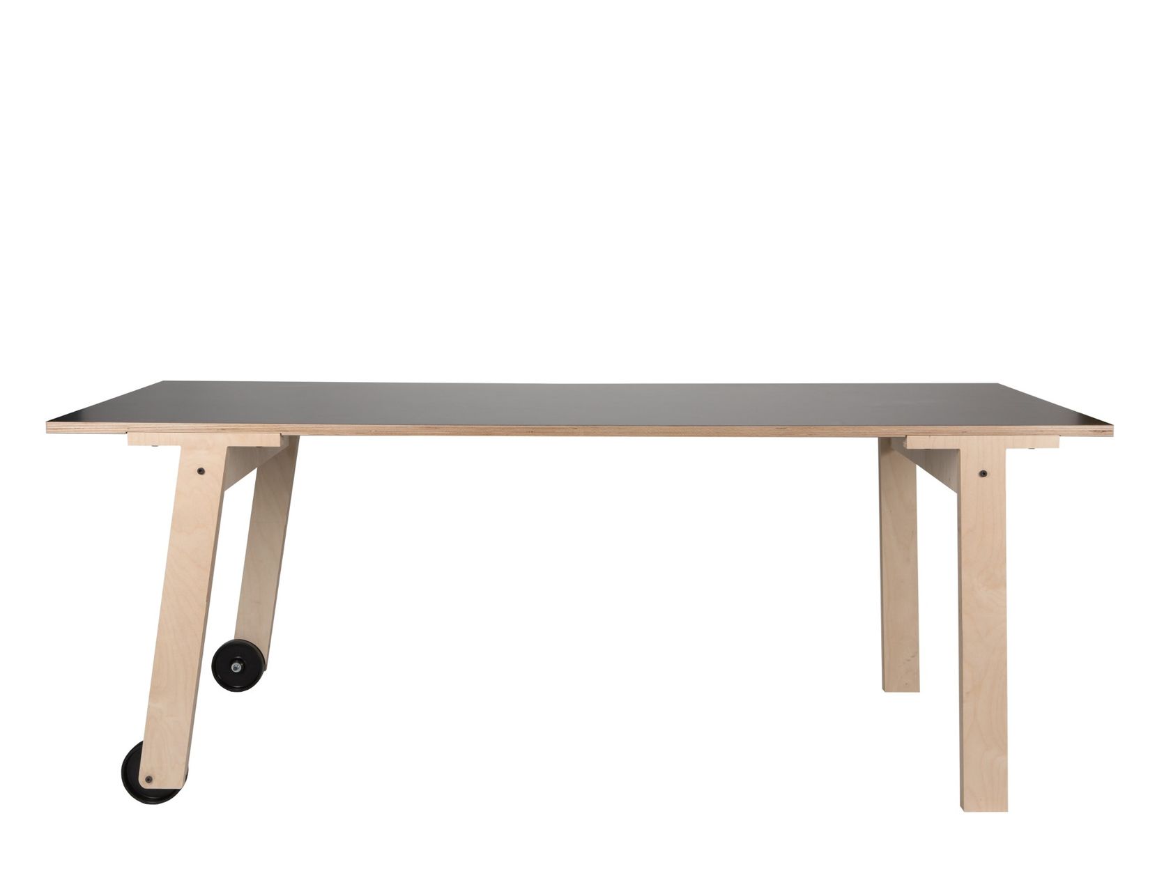 FLAT | Table à roulettes By rform