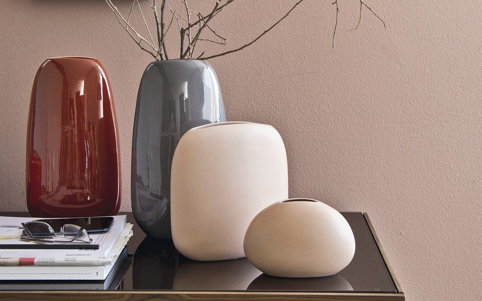 Ceramic vase FLAVOUR By Calligaris