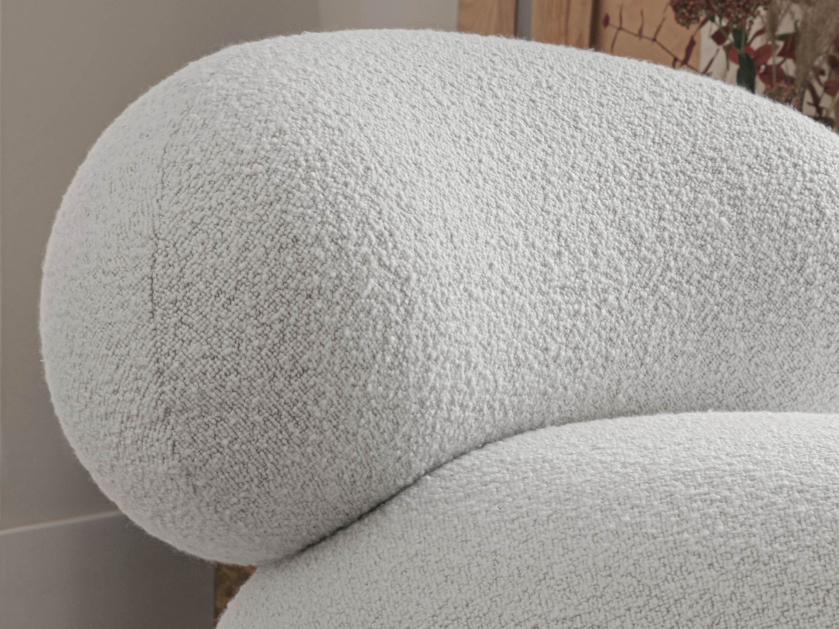 FLOCK Fabric easy chair By NOOM | design Kateryna Sokolova