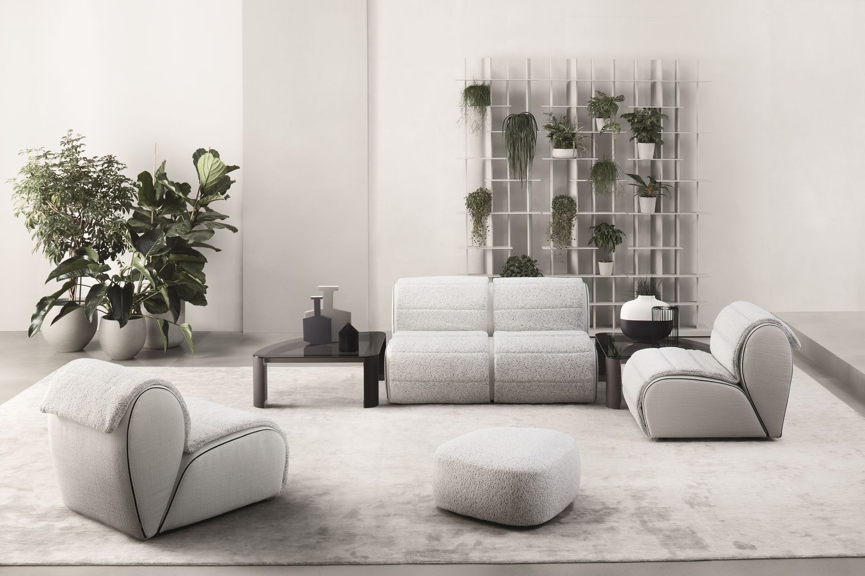FLORA | Sofa Flora Collection By Flou design Ilenia Viscardi