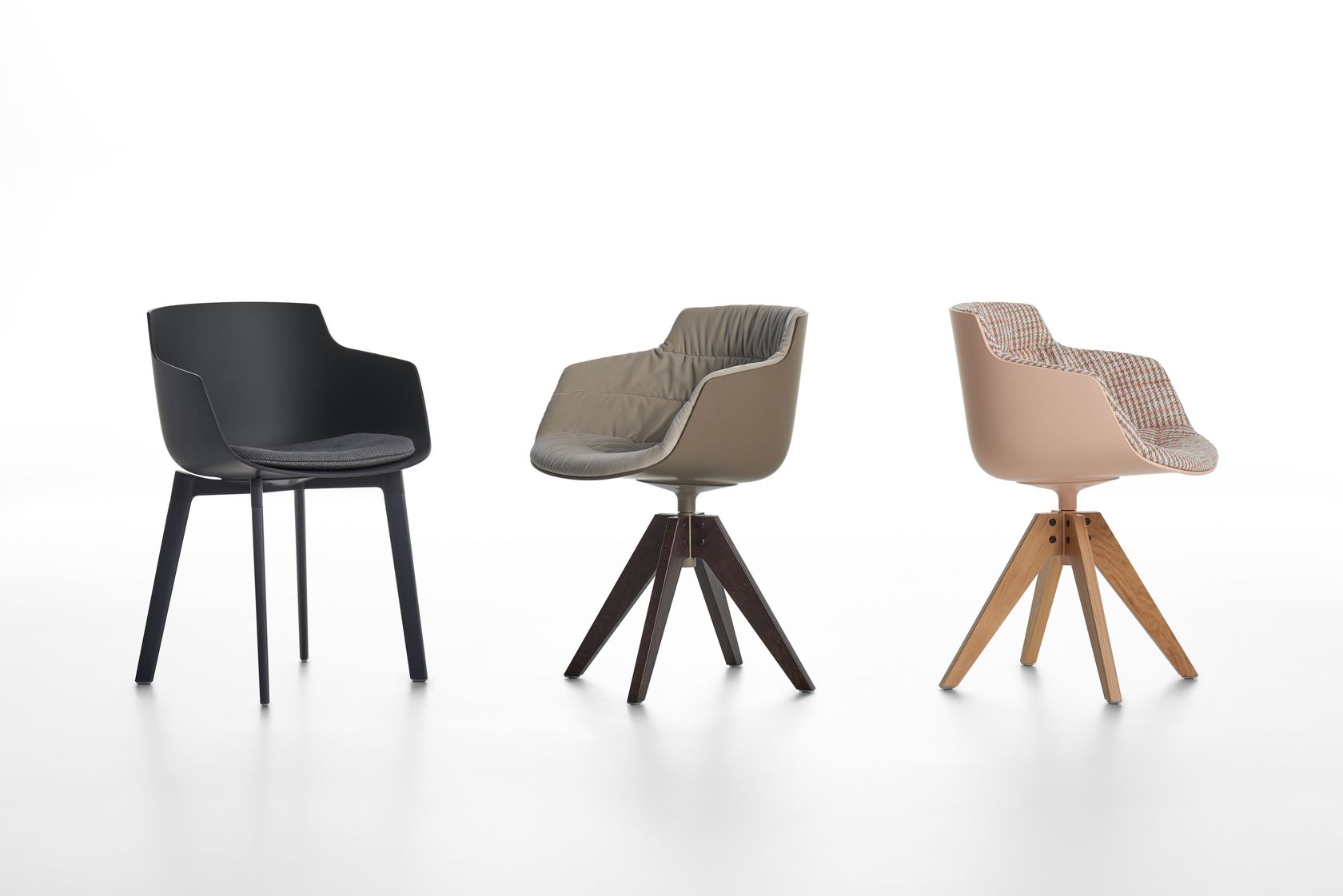 FLOW ARMCHAIR | Trestle-based chair Flow Collection By MDF Italia ...