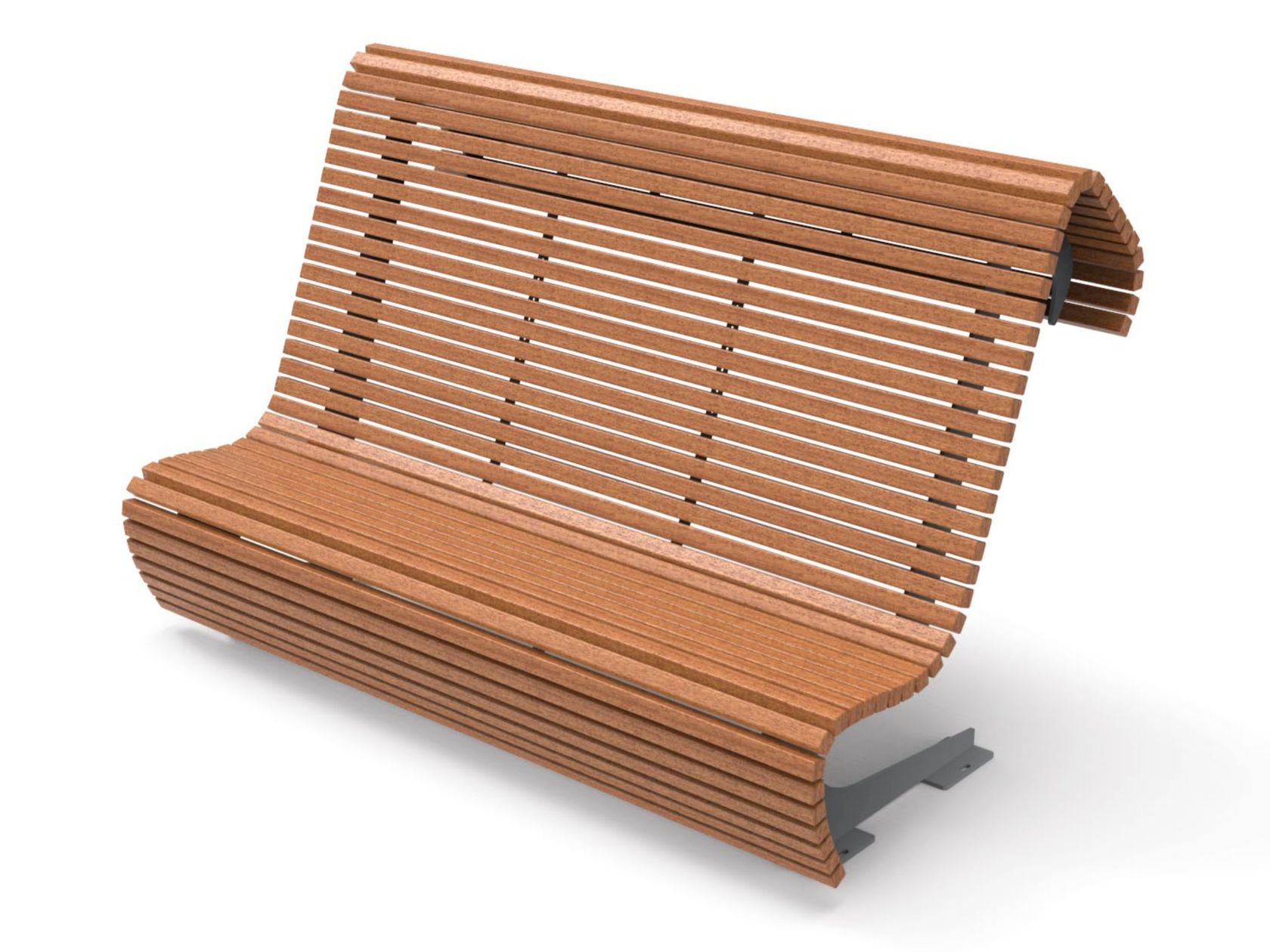 FLOW | Bench with back By City Design design Tilman Latz
