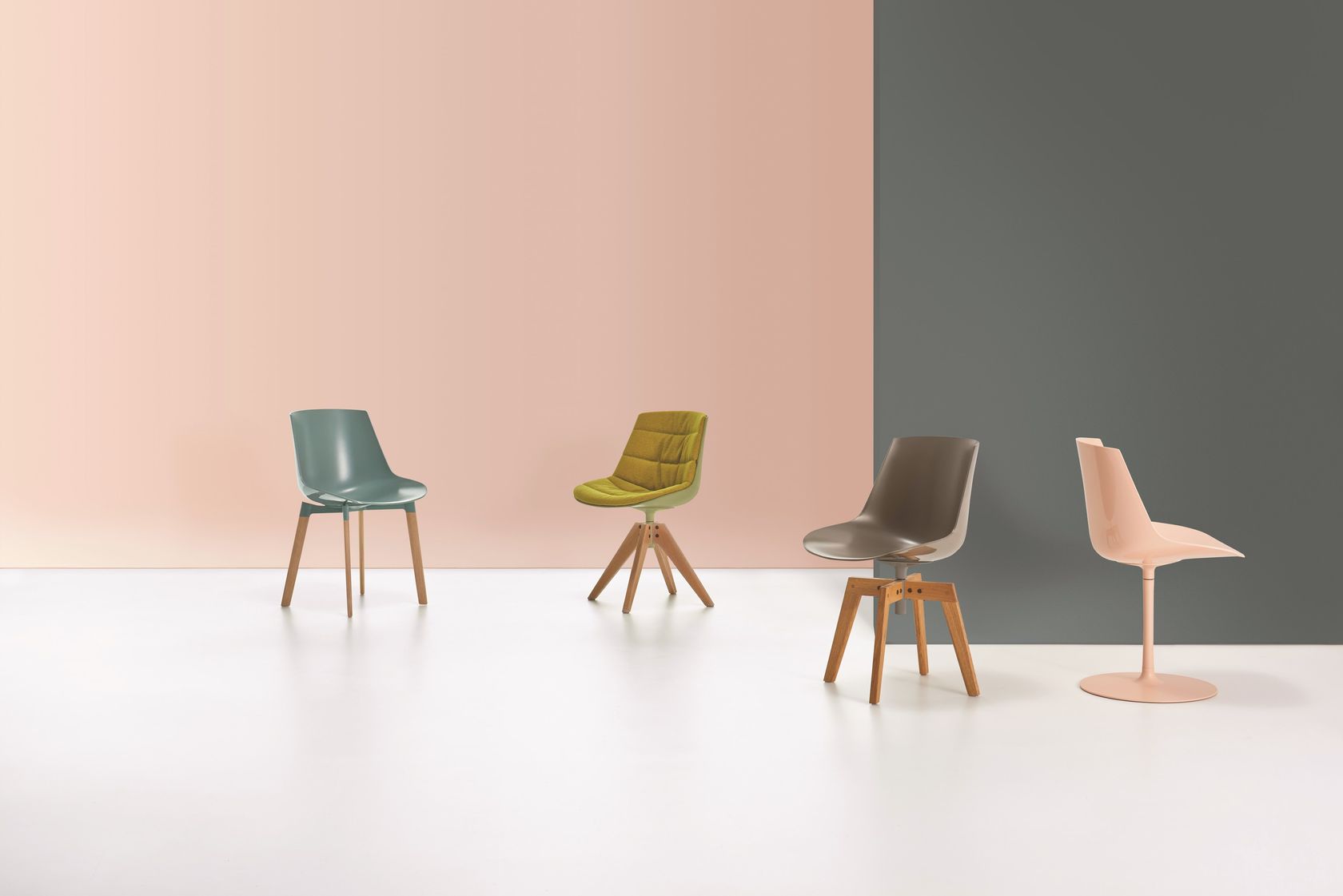 FLOW CHAIR | Swivel chair Flow Collection By MDF Italia design Jean ...