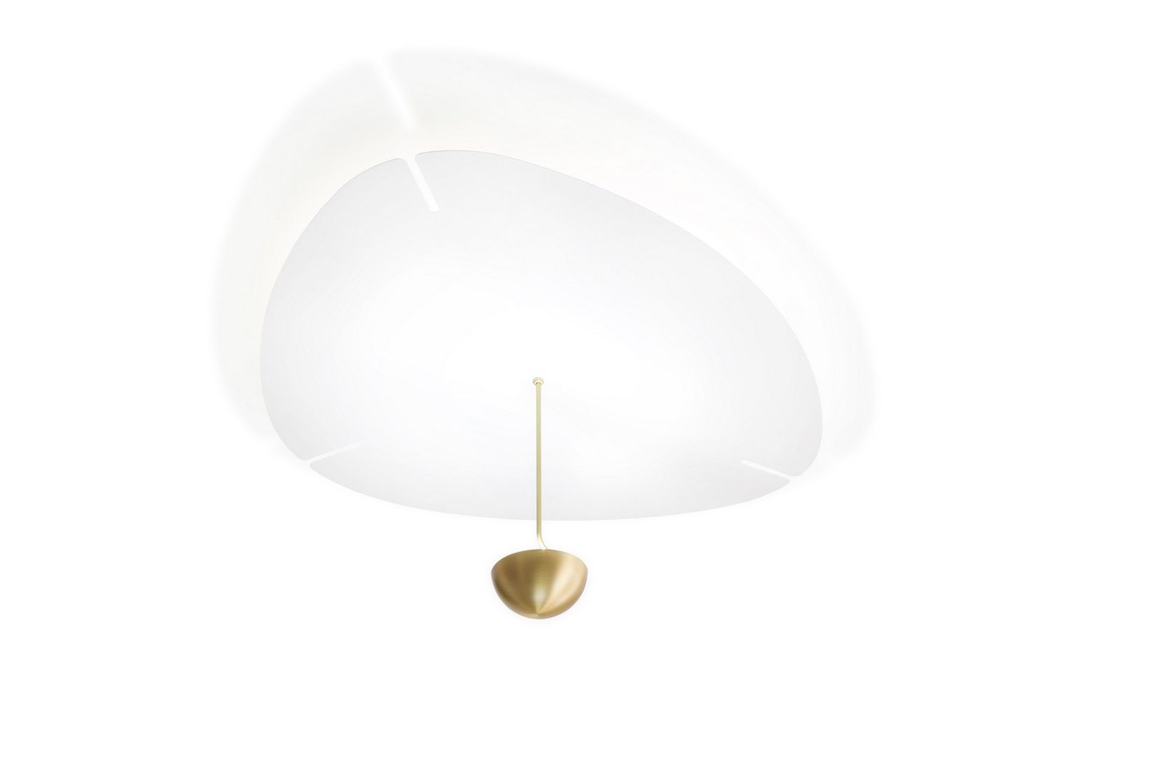 LED steel ceiling light FLOW By bs.living