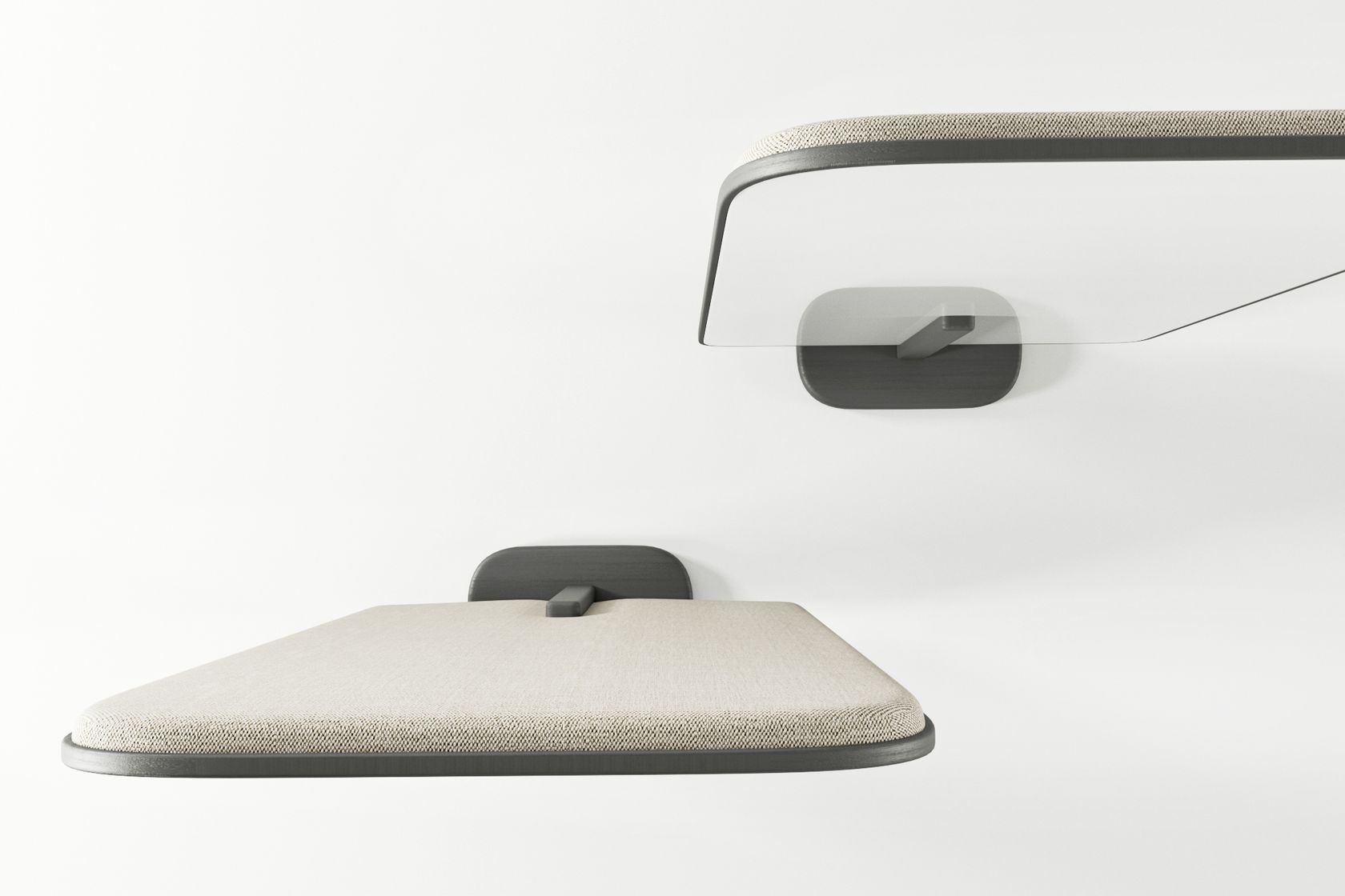 Writing board with sound absorber FLOW PAINT-WALL By MZPA design ...