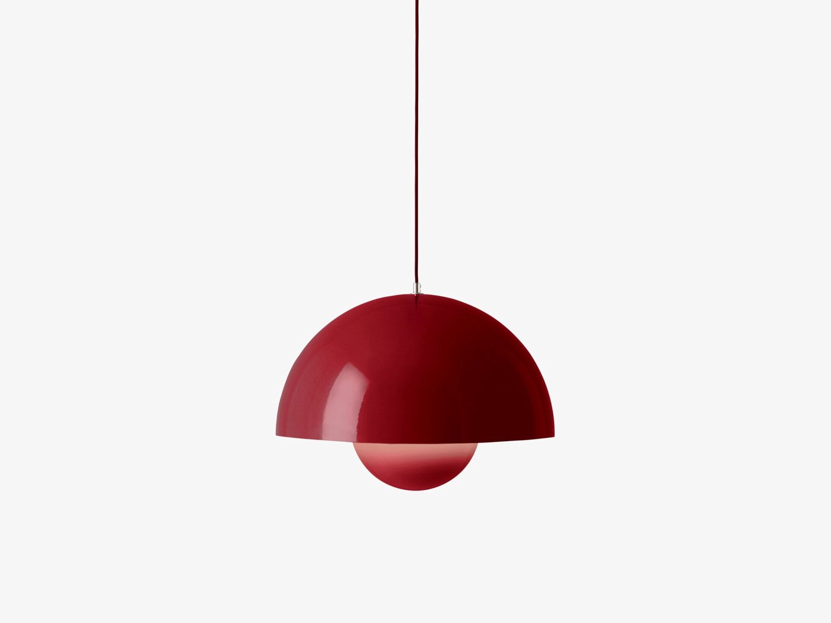 FLOWERPOT VP2 Pendant lamp By &Tradition | design Verner Panton