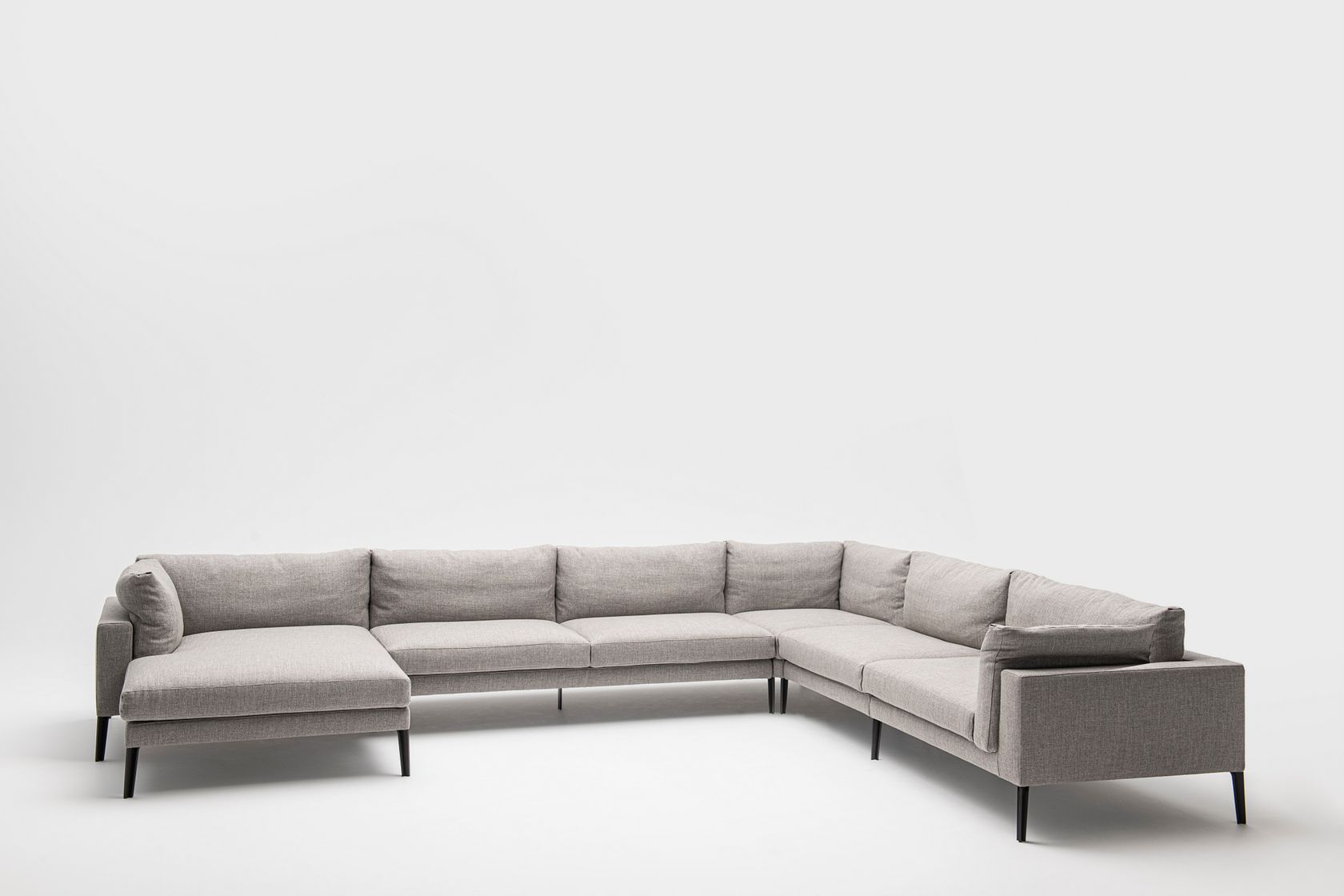 Sectional fabric sofa FLOYD-HI 2 SYSTEM By Living Divani design Piero ...
