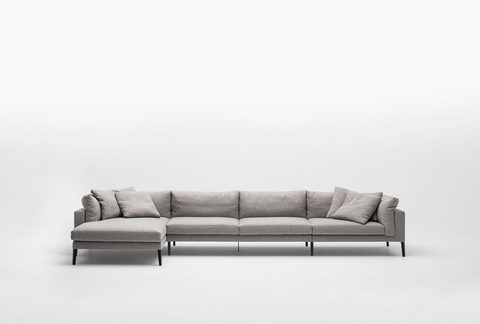 Sectional fabric sofa FLOYD-HI 2 SYSTEM By Living Divani design Piero ...