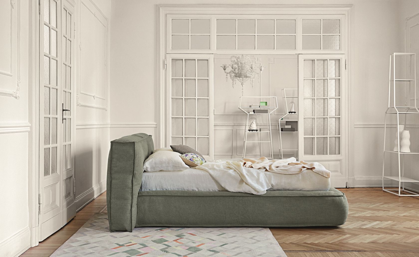 FLUFF Bed By Bonaldo | design Mauro Lipparini