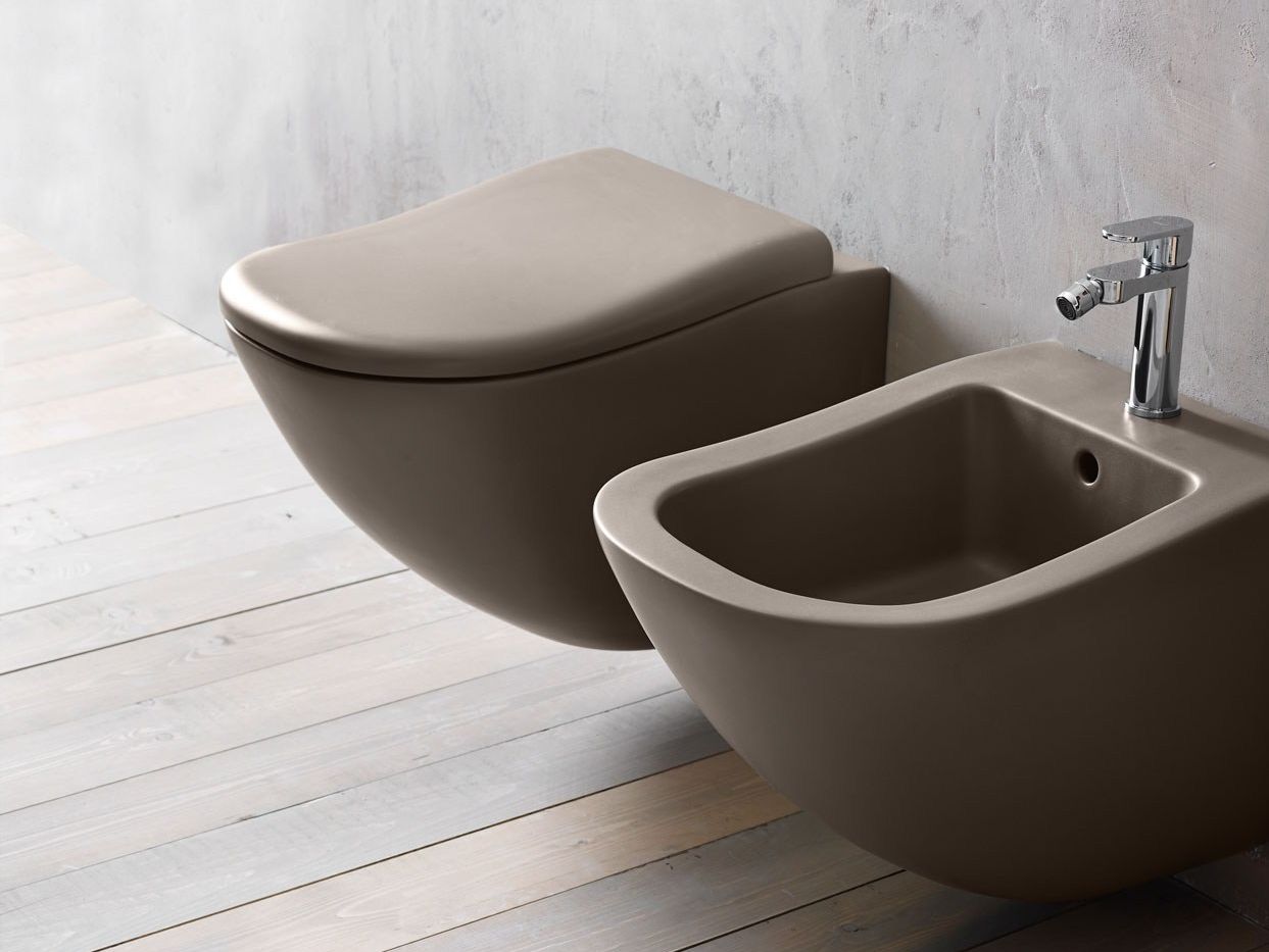 FLUID | Inodoro suspendido By Ceramica Cielo diseño Marco Piva