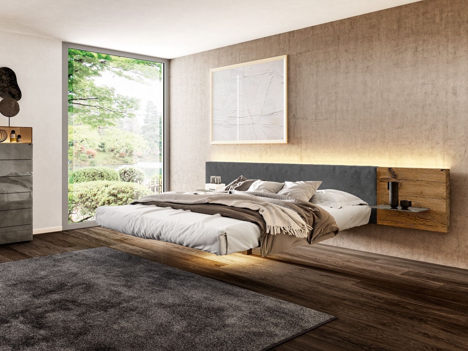 FLUTTUA REPLIS Bed By Lago | design Daniele Lago