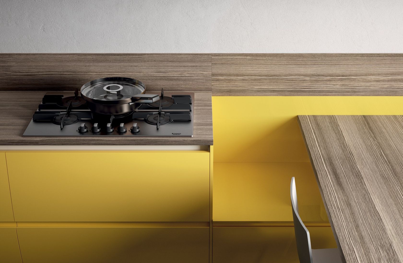 Cocina integral lacada FLUX SWING Línea Scavolini By Scavolini diseño ...