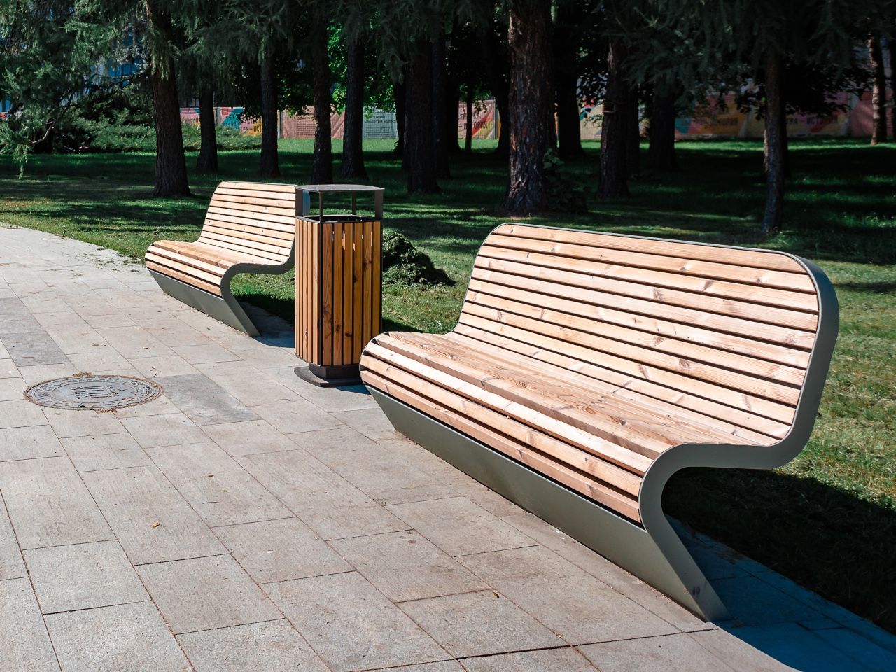 FLY | Bench with back By Punto Design design Arturo Erbsman