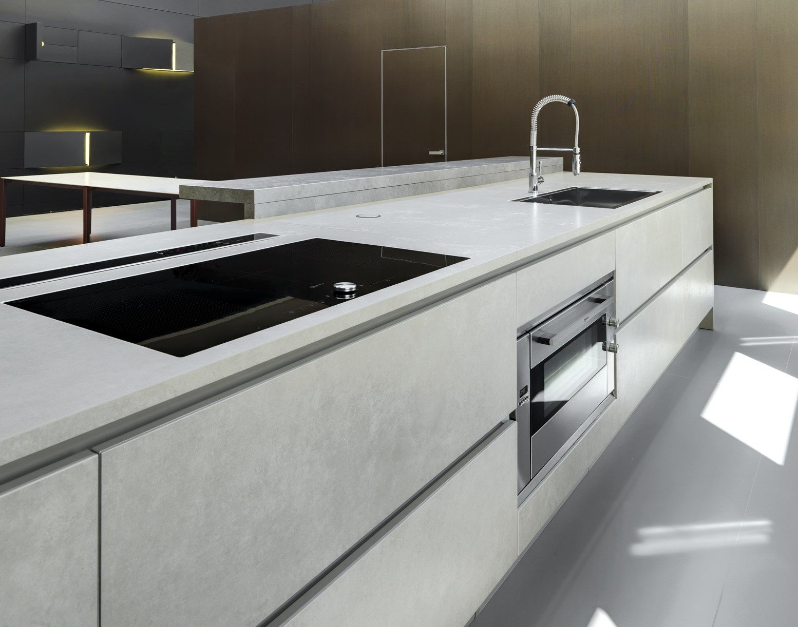 Porcelain stoneware kitchen worktop FURNISHING - FOKOS By Laminam
