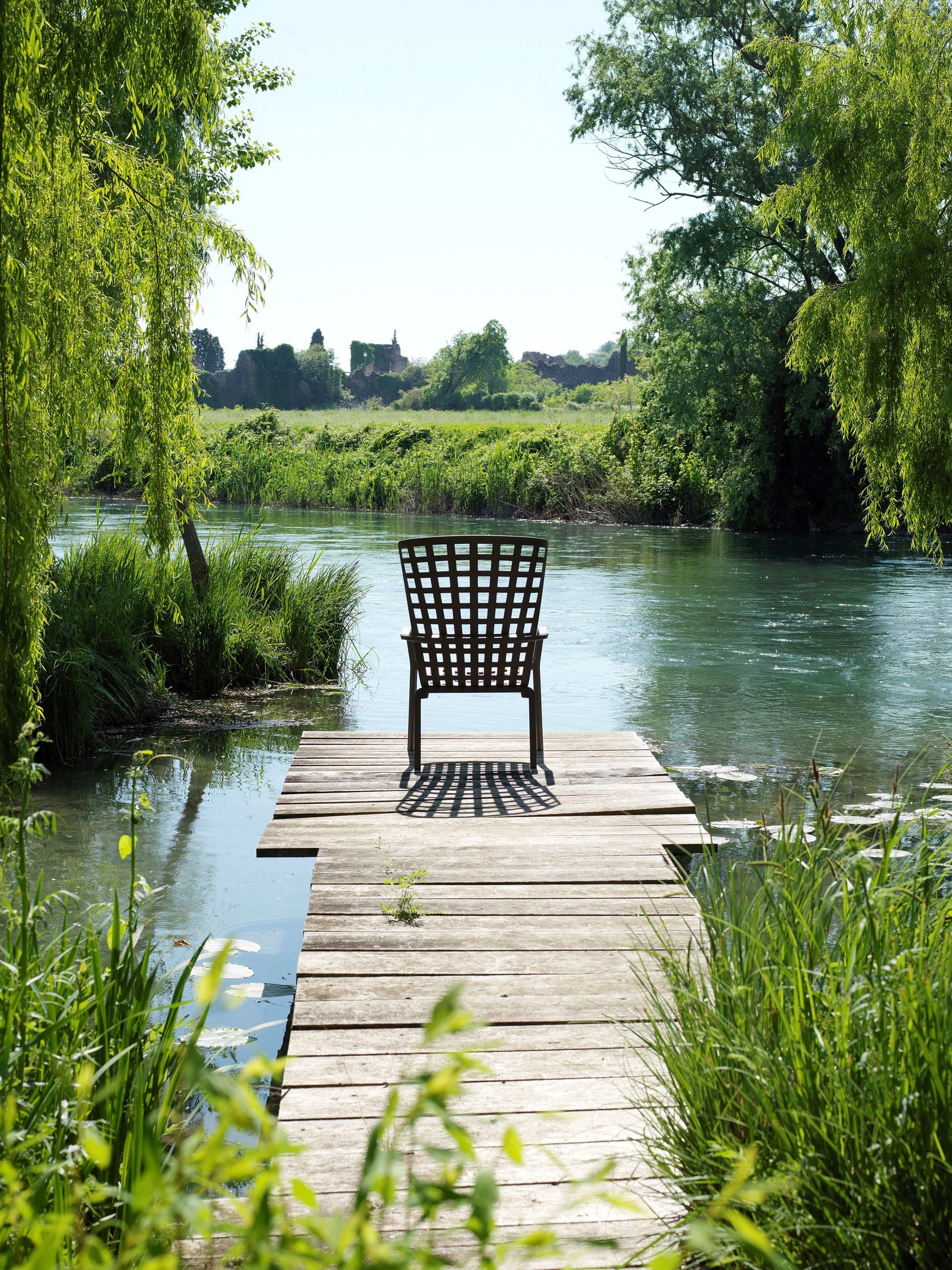 FOLIO ROCKING Rocking polypropylene garden chair By Nardi | design ...