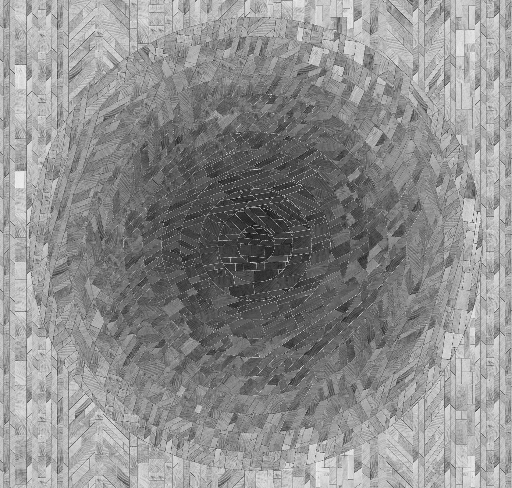 Oak flooring FORÊT TWIRL By OSCARONO