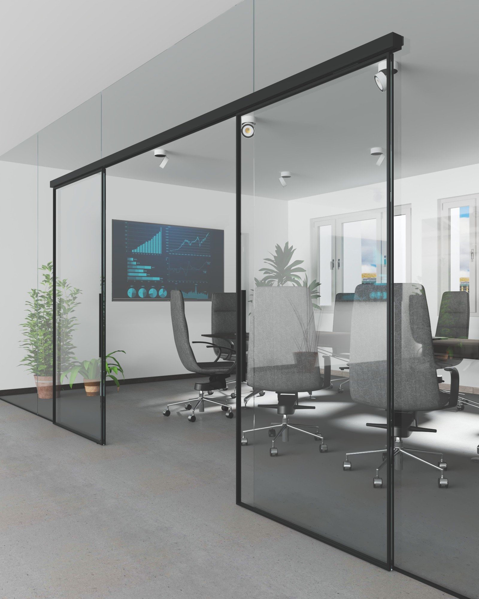 FORMA Sliding door track By GH ITALY