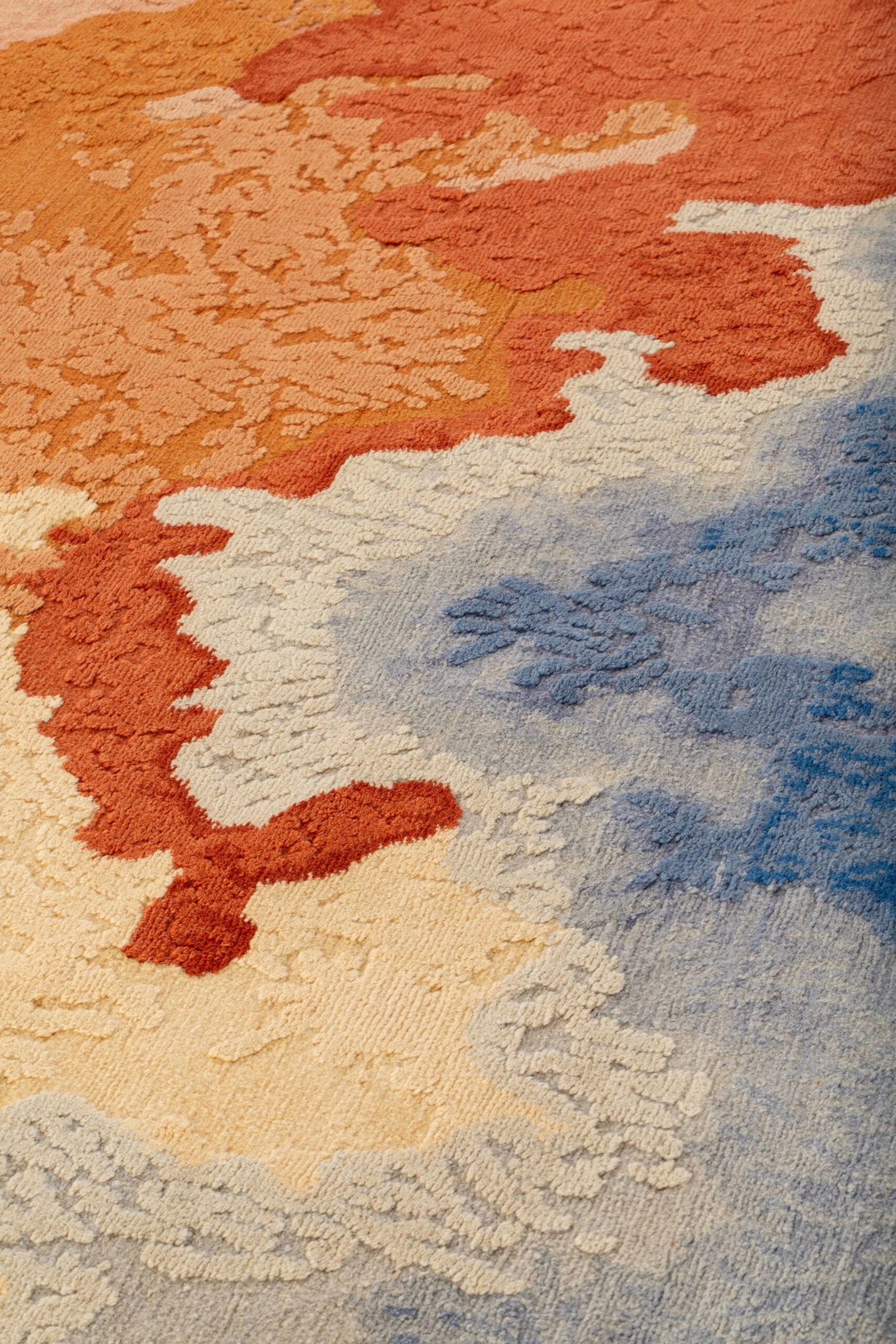 Rectangular Himalayan Wool rug FORMATION 1 Dagallà Collection By cc ...