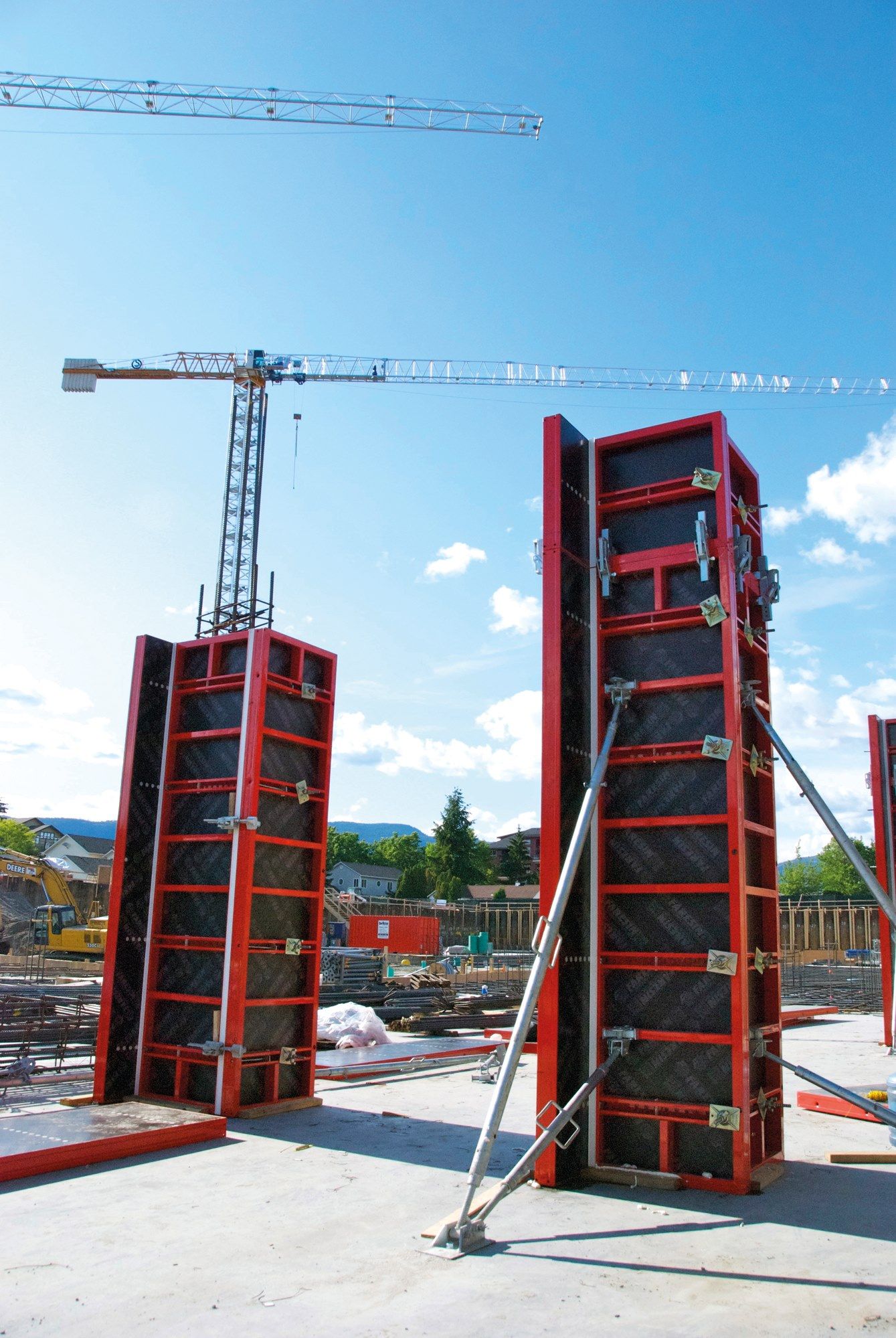 Formwork and formwork system for concrete FORMWORK FOR STEEL PILLARS By ...