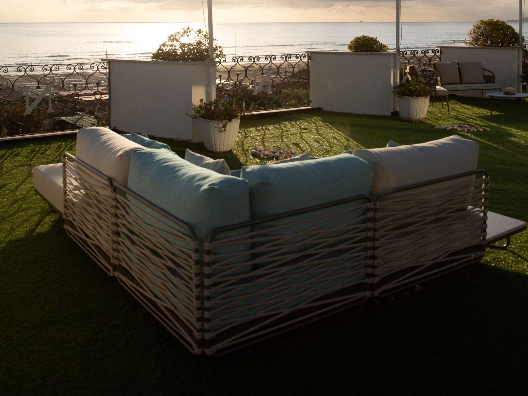 FORTE DEI MARMI | Sectional garden sofa Versilia Collection By Rever ...