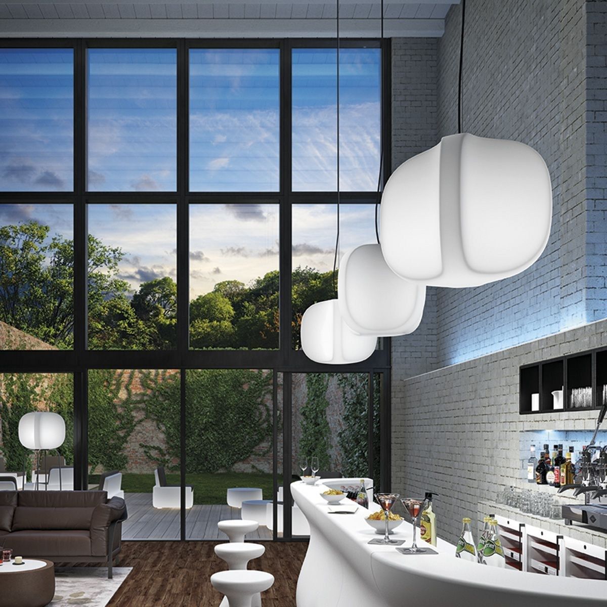 FOUR LAMP | Pendant lamp Four Lamp Collection By Plust design Philippe ...