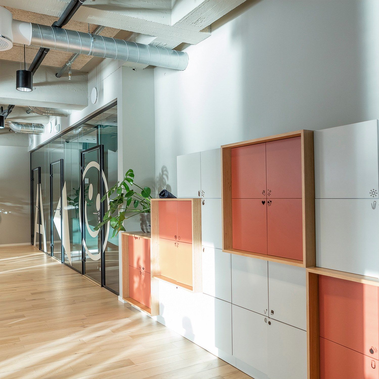 Modular office storage unit FRAME By Mizetto