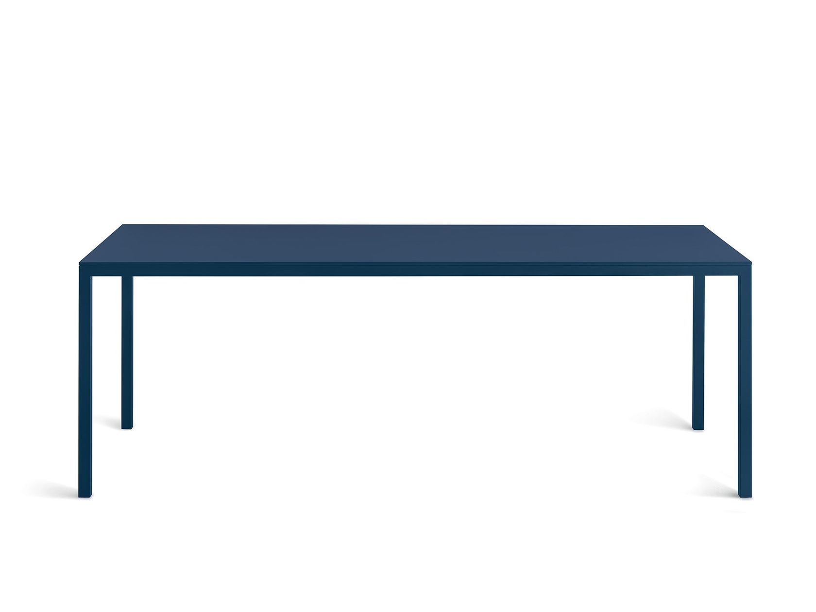 FRAME Rectangular metal table By Fantin | design Salvatore Indriolo