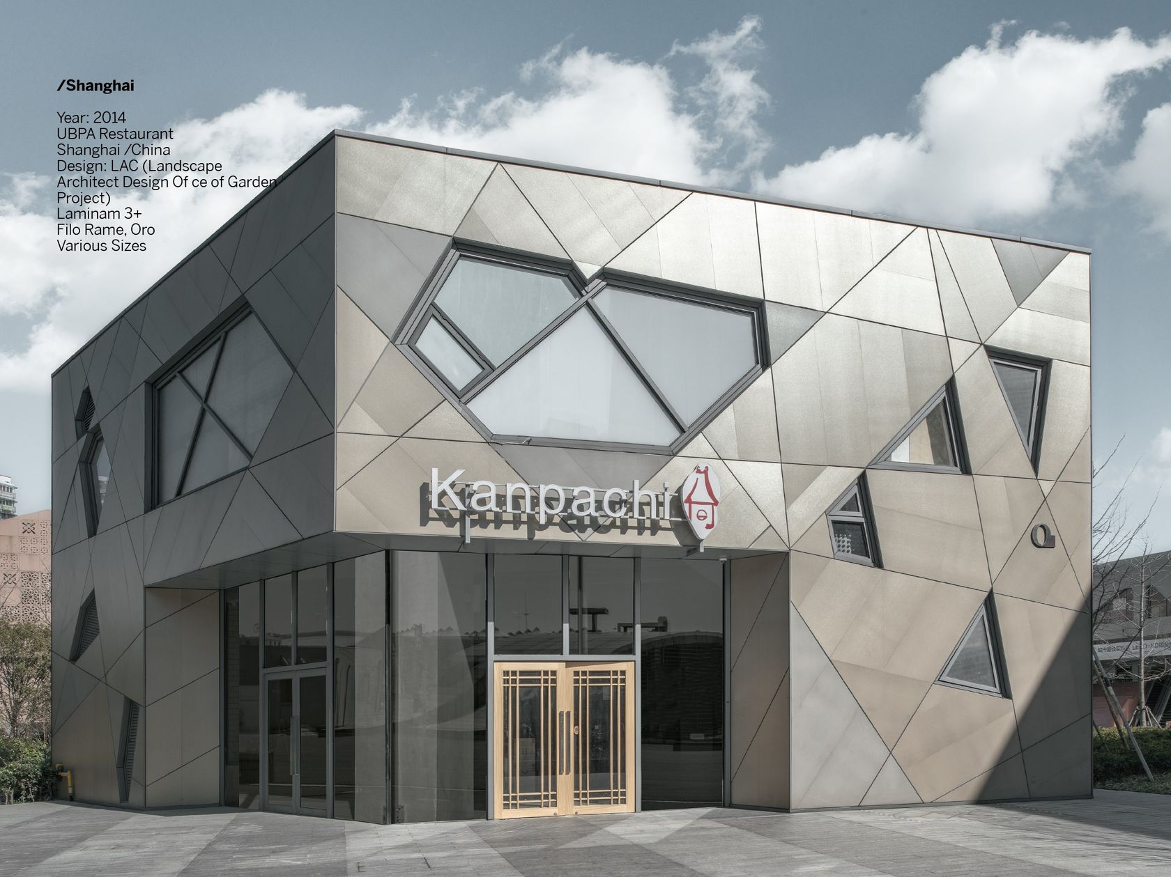 Ventilated facade FRAME SYSTEM/ INVISIBLE FIXING By Laminam