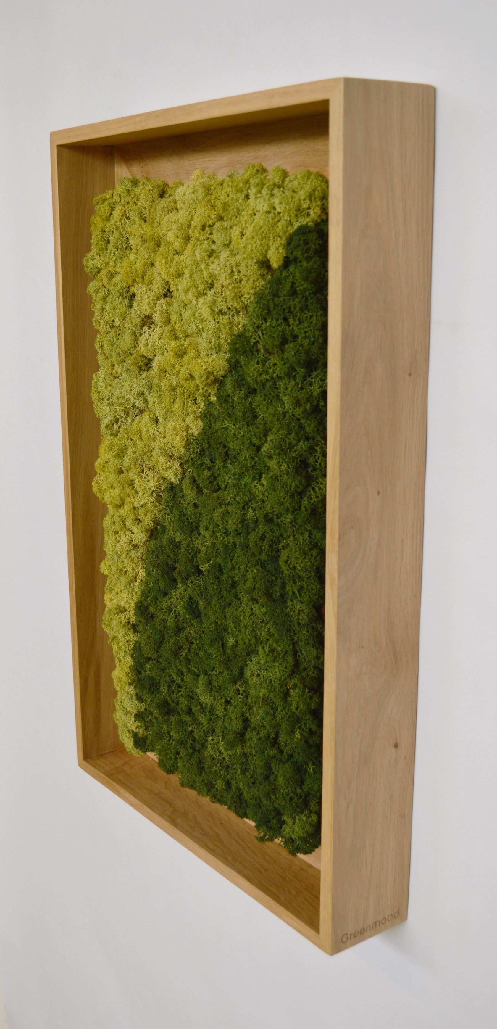 FRAMED LANDSCAPE Panel acústico de pared de musgo By GREENMOOD | design ...