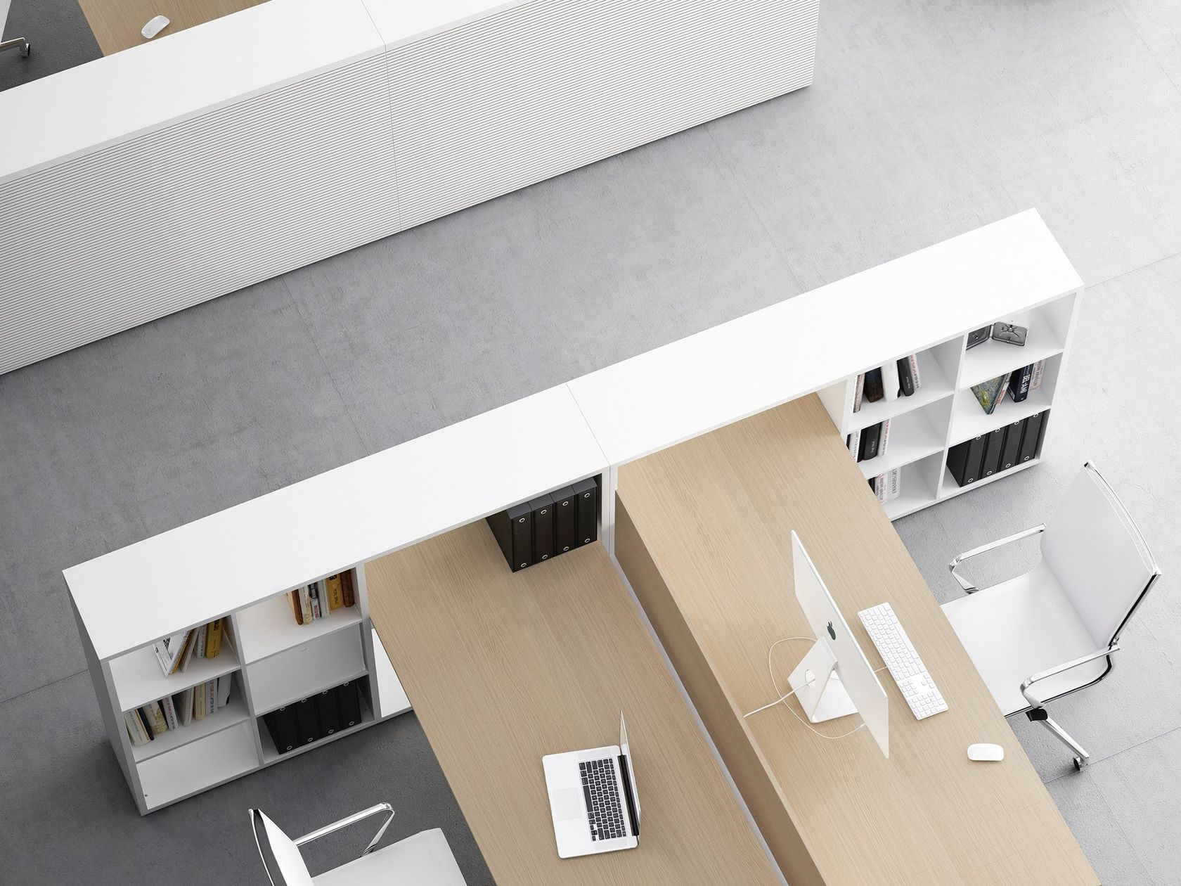 FRAMEWORK 2.0 | Office shelving By FANTONI