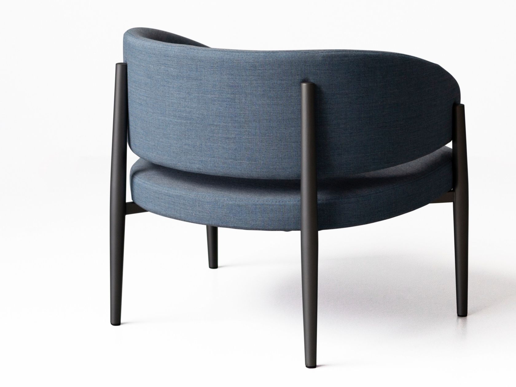 Fabric easy chair with armrests FRANK CLUB By Porro design Piero Lissoni
