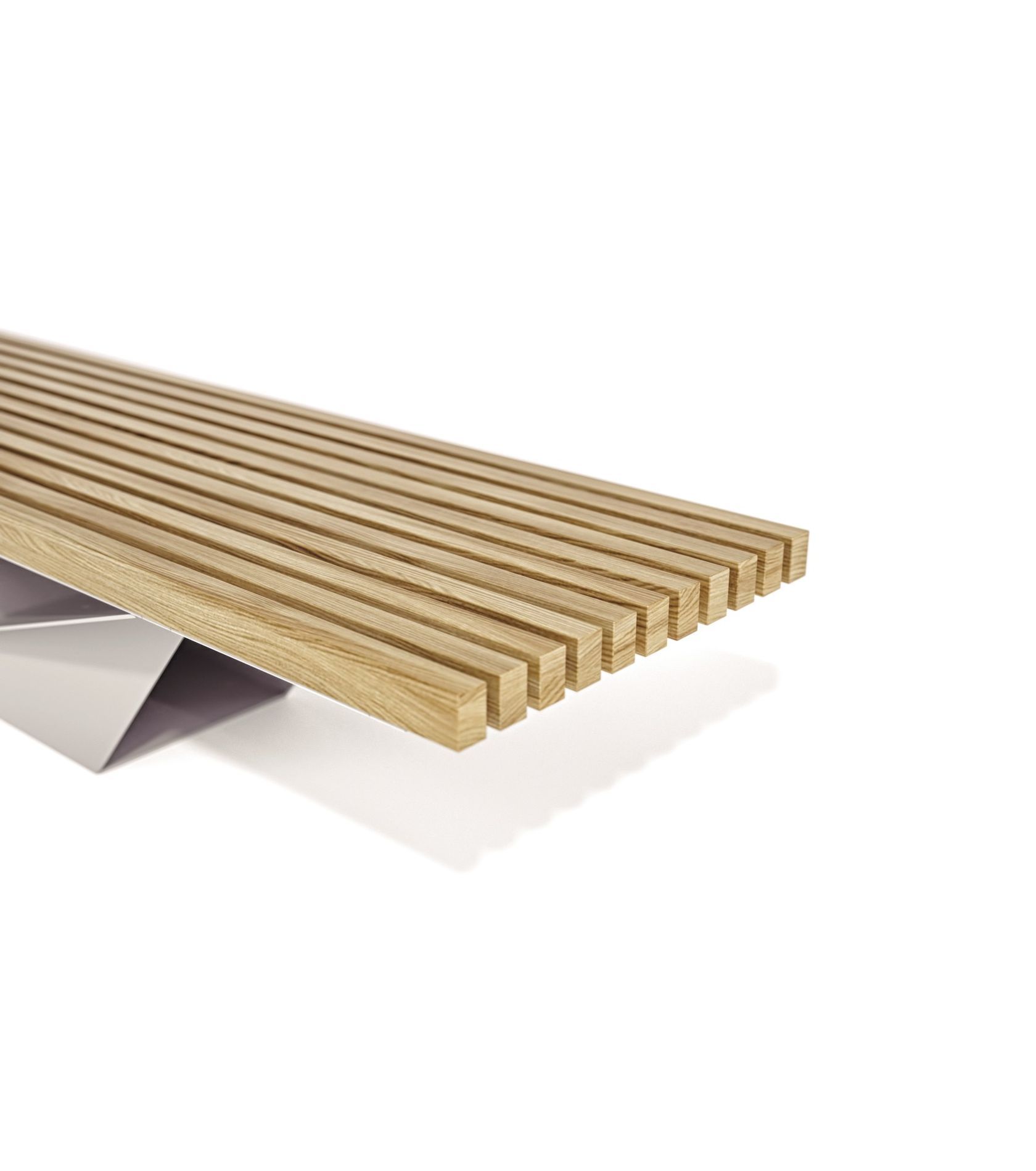FREEDOM Modular backless steel and wood Bench By LAB23 | design ...
