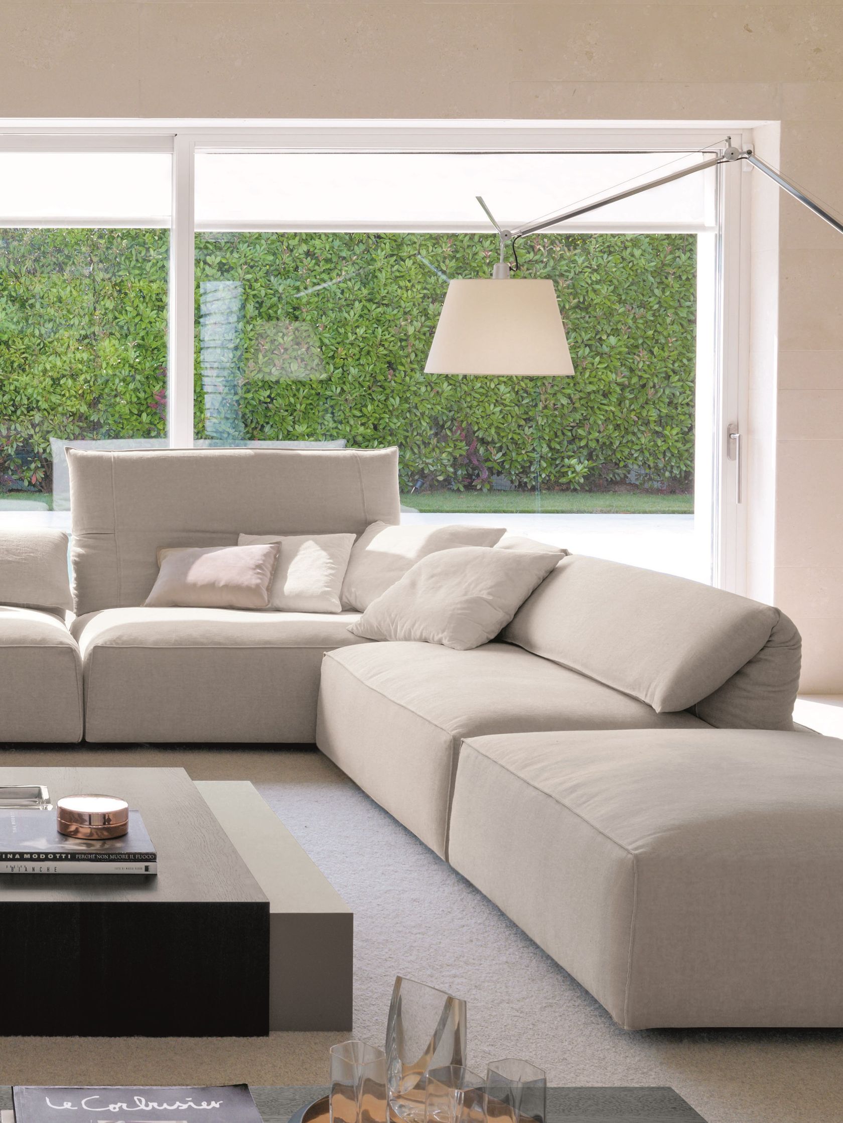 FREEMOOD | Sofa Fabric sofa with removable cover By Desiree divani ...
