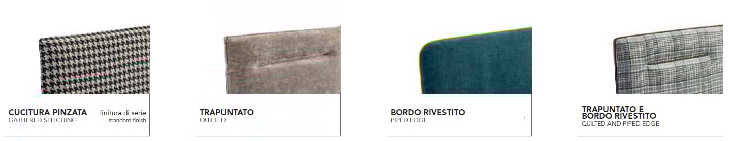 FRICK Single bed with upholstered headboard By Twils | design Meneghello Paolelli