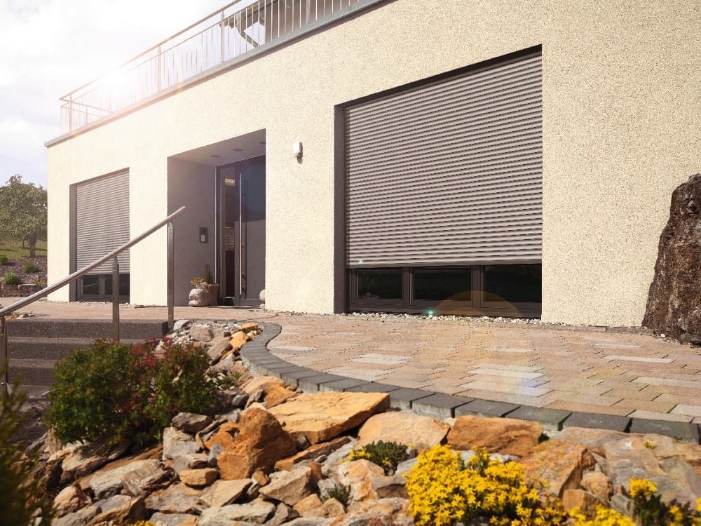 Roller shutter FRONT-MOUNTED ROLLER SHUTTERS By WAREMA