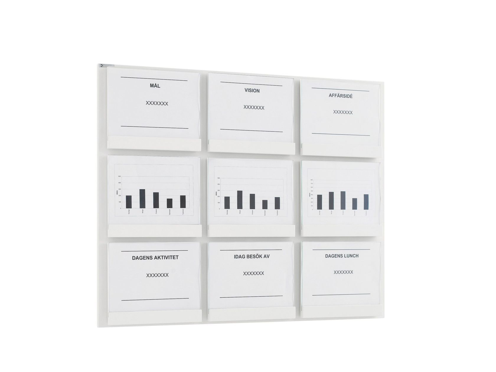 FRONT | Wall-mounted display unit By Karl Andersson design Skala Design