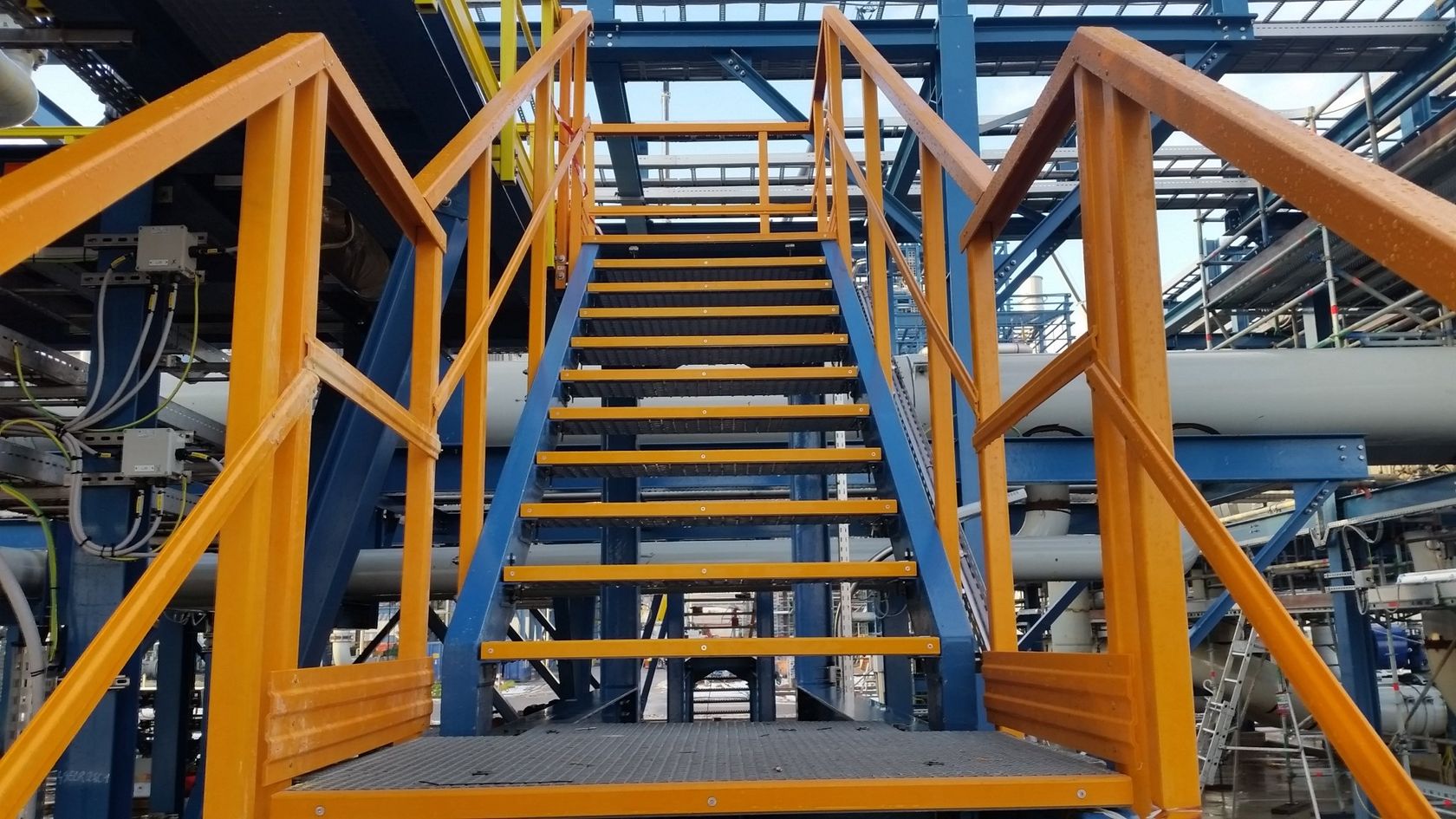 FRP STAIRWAYS Fiberglass stairways By M.M.