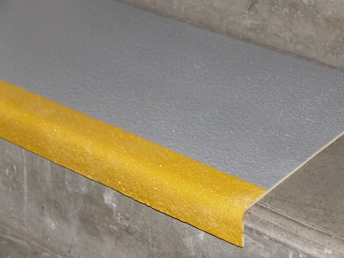 Fiberglass Step nosing FRP STEP COVERS By M.M.