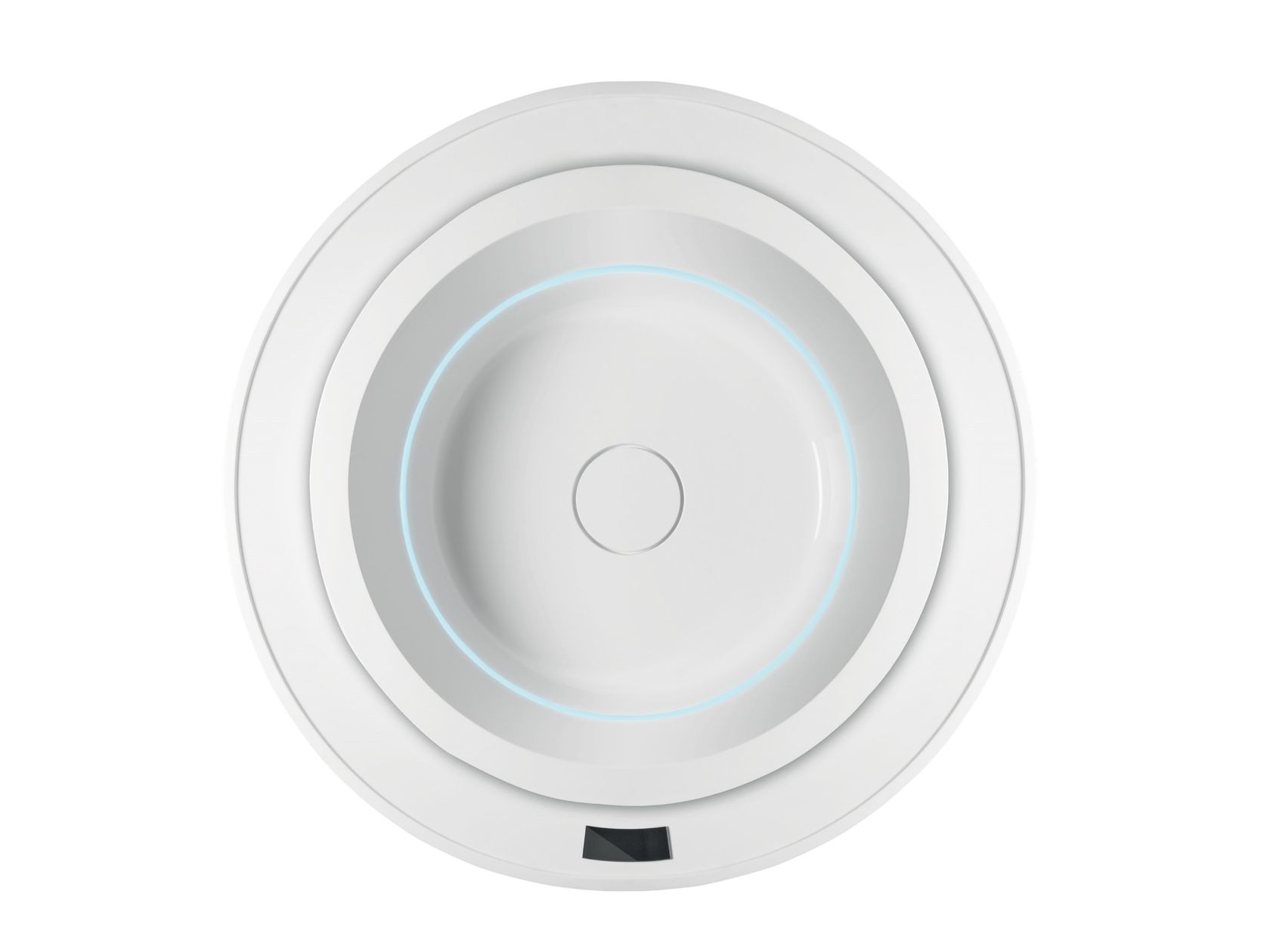 TREESSE GHOST Overflow round hydromassage hot tub By Gruppo Treesse ...