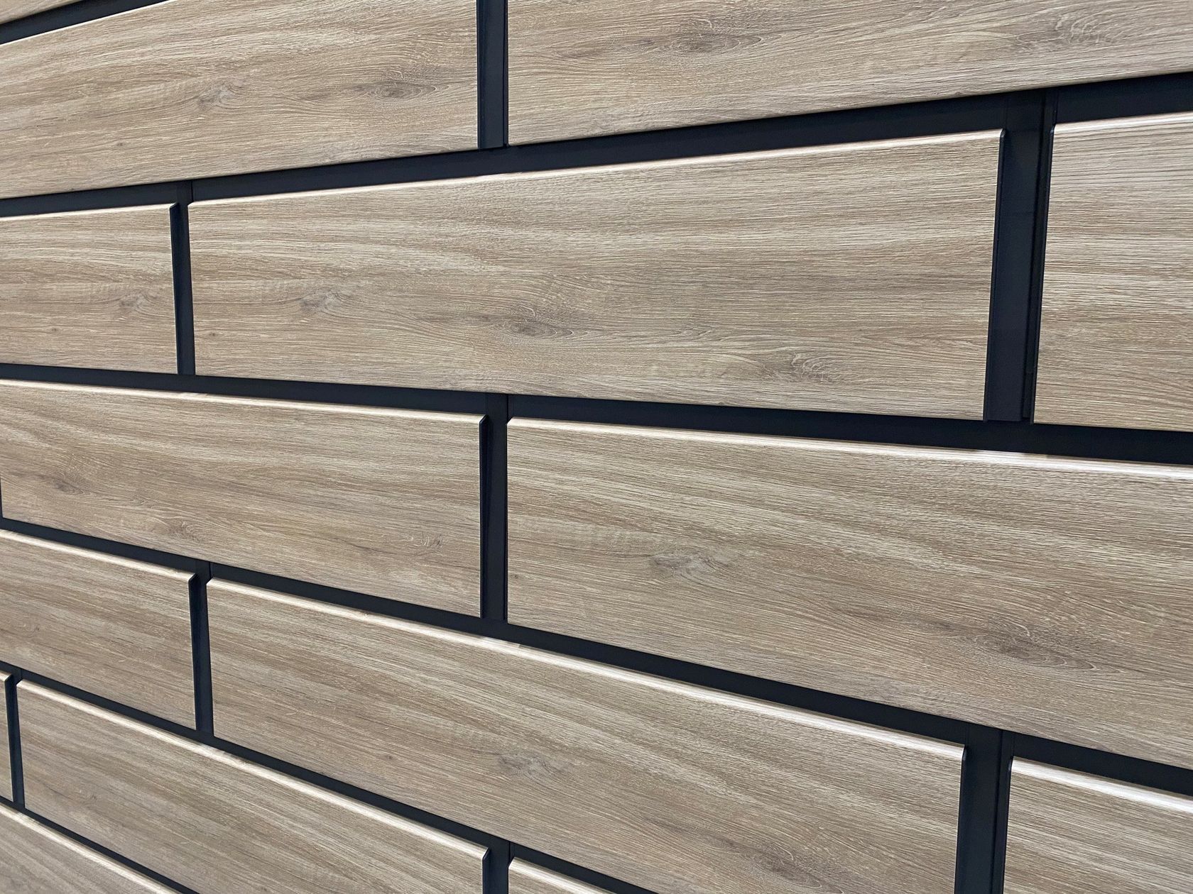 Façade profiles Recycled plastic Panel for facade By INPEK