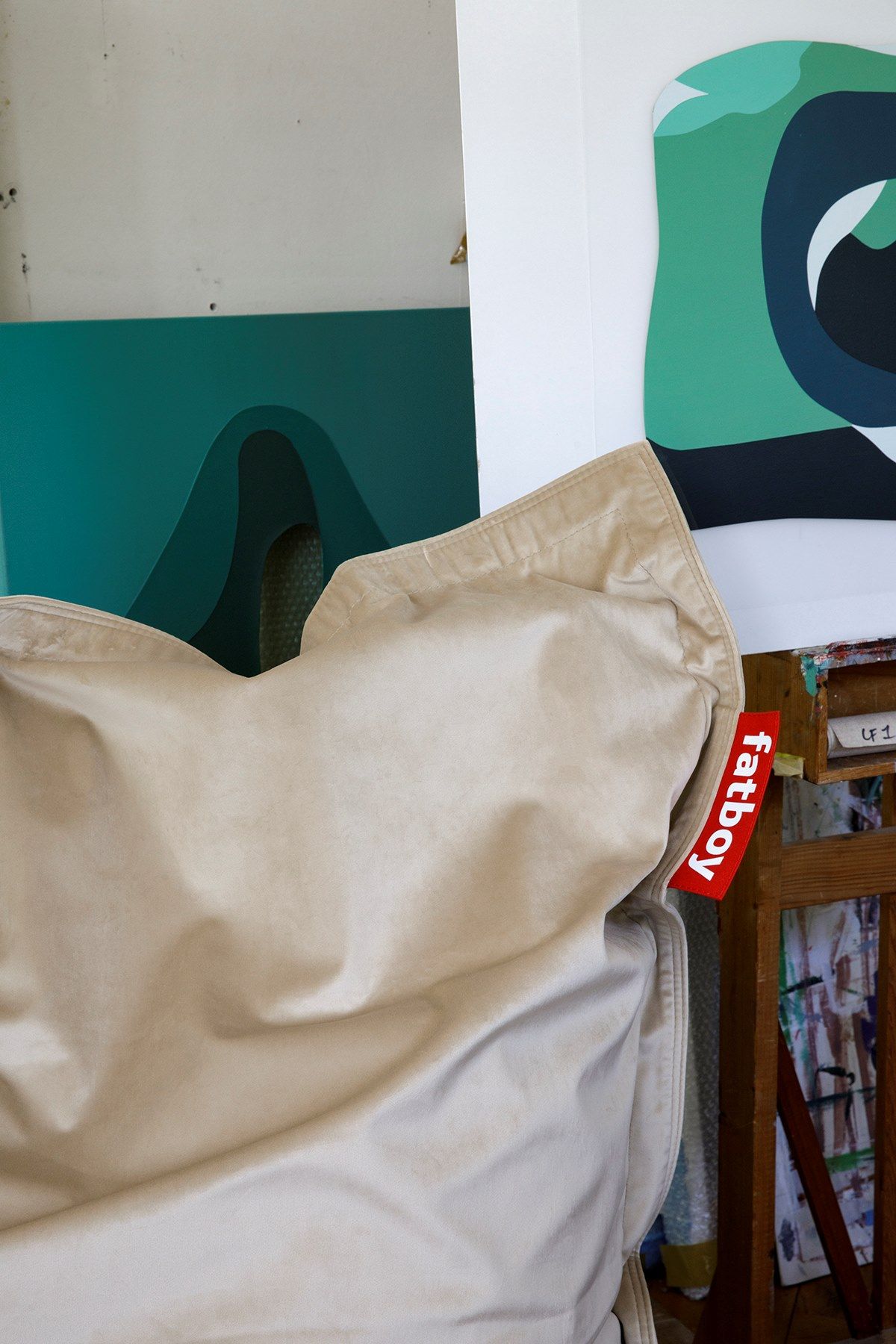 FATBOY® ORIGINAL SLIM VELVET 扶手椅 By Fatboy | design Jukka Setälä