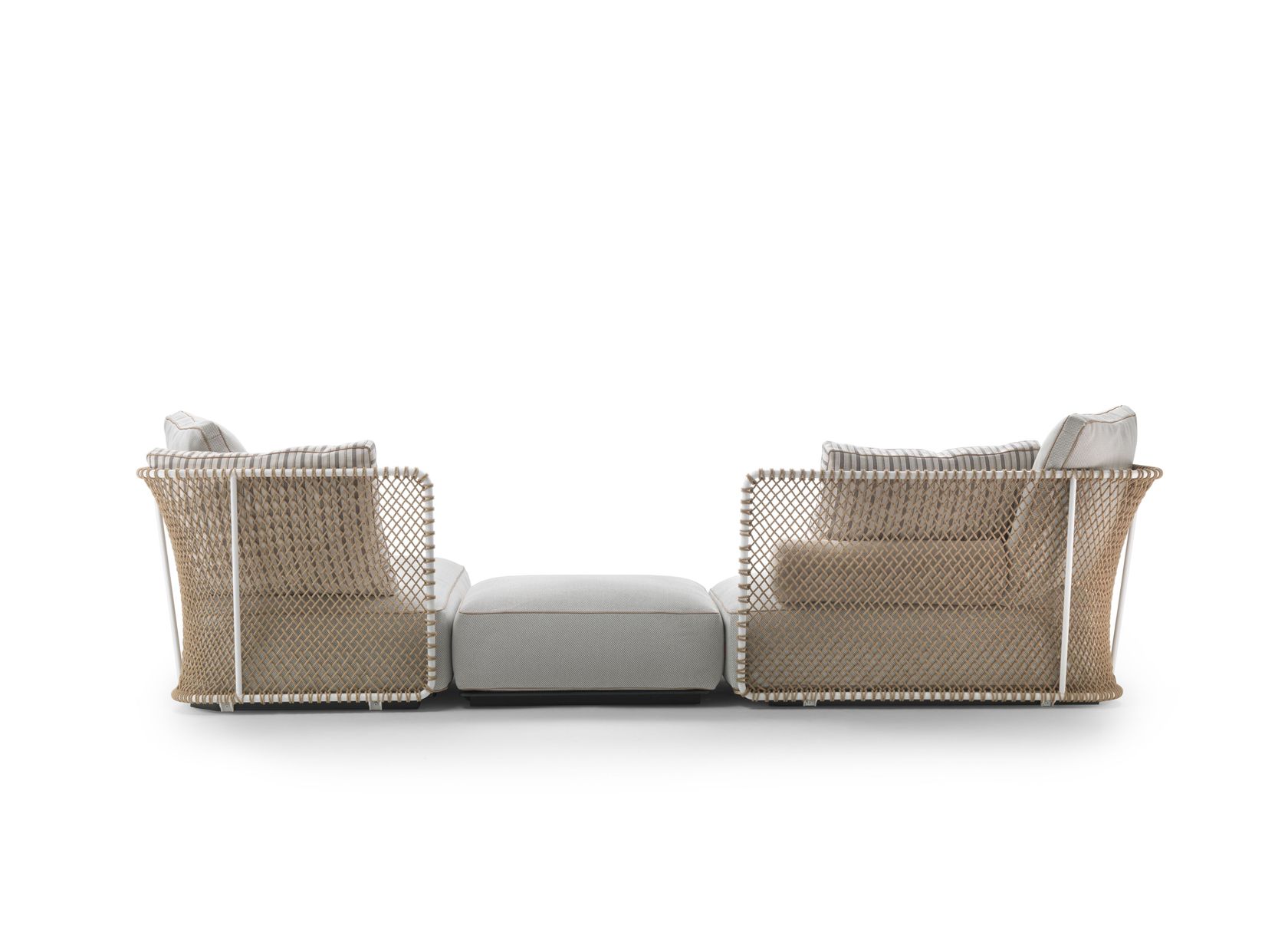 OASIS ANGULAR Garden sofa By Flexform